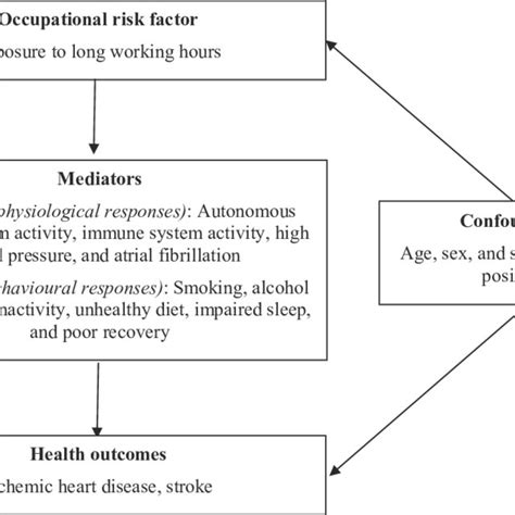 Conceptual Model Of The Possible Causal Relationship Between Exposure