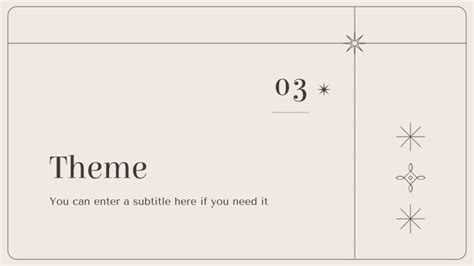 Cool Elegant Linear Theme Google Slides PPT