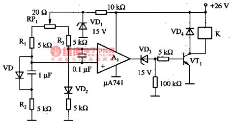 Temperature Detection Circuit Composed Of The Diode Temperature Sensor