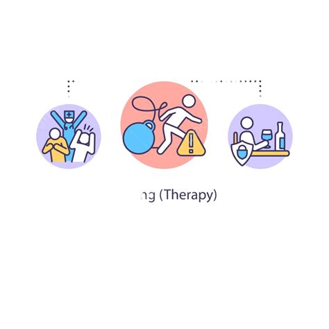 Therapy Vector Design Images Coding Therapy Concept Icon Abstract