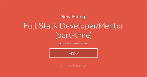 full stack developer mentor part time at mate academy
