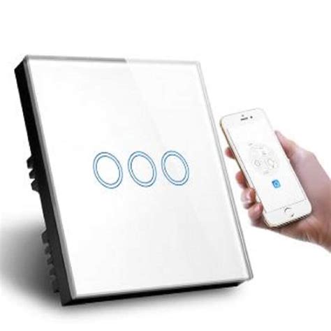 3 Gang Smart Wifi Switch Minisim Smart Homes