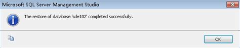 Sde For Sqlserver迁移步骤备份，恢复 Csdn博客