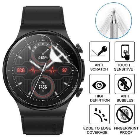 Huawei 시계 Gt 2 Pro 50 Pc 소프트 하이드로 겔 필름 시계 화면 보호기