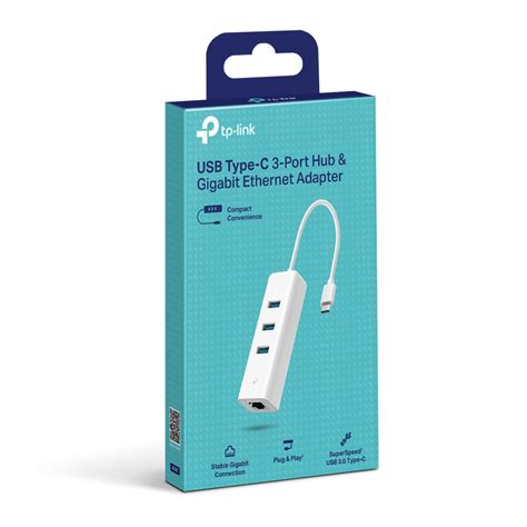 Ue330c Usb Type C 3 Port Hub And Gigabit Ethernet Adapter Tp Link Indonesia