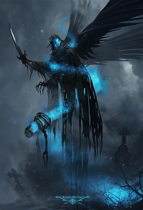 Artstation Cemetery Demon