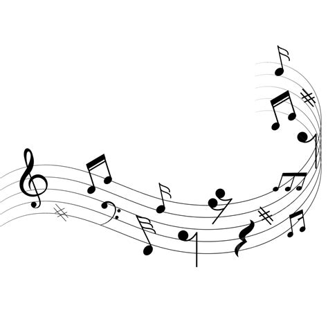 Musical Notes Staves Music Music Notes Music Play Png And Vector