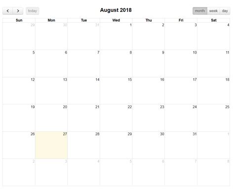 달력 만들기 fullcalendar 김땡땡 s blog