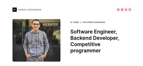 Github Hamzahassanainhamza Hassanian Website A Personal Website I