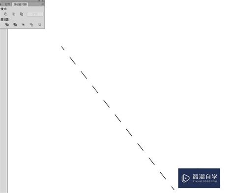 AI如何画虚线 溜溜自学网