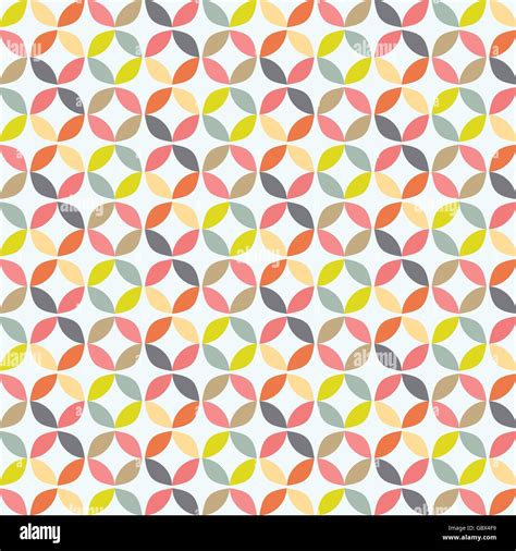 Vector Geometric Circle Pattern Background Stock Vector Image And Art Alamy