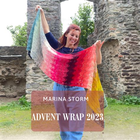 Advent Wrap 2023 Storm Knitting Art