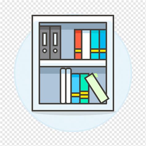 책꽂이 일러스트레이션 Png Pngwing