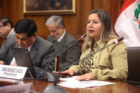 Congreso Tania Ramírez De Fuerza Popular Preside Comisión De