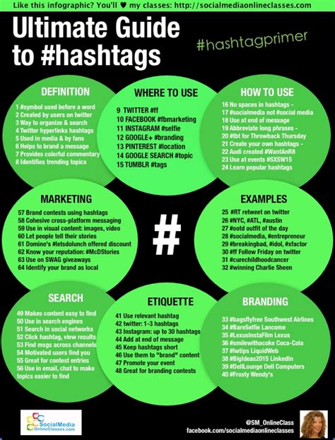 How To Grow Your Business With Hashtags [infographic] Gloria Rand