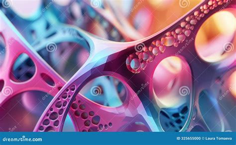 Organic Forms Evolving And Morphing Into New Shapes In A Continuous