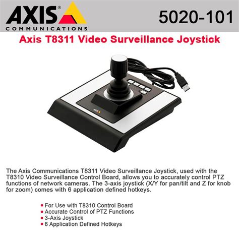 Axis T8311 Joystick Pdf