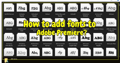 How To Add Fonts To Adobe Premiere 4 Easy Steps Renee Robyn