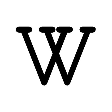 Wikipedia Vector Svg Icon Svg Repo