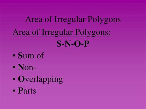 PPT Area Of Irregular Polygons PowerPoint Presentation Free Download ID 2994868