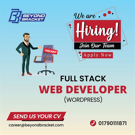 Hiring Wordpress Full Stack Developer Beyond Bracket