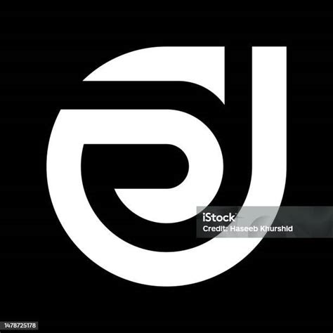 최소한의 Sj 로고 고급 배경에 Js 편지의 아이콘입니다 Sj 모노그램 이니셜을 기반으로 한 로고 아이디어 전문적인 다양한 문자