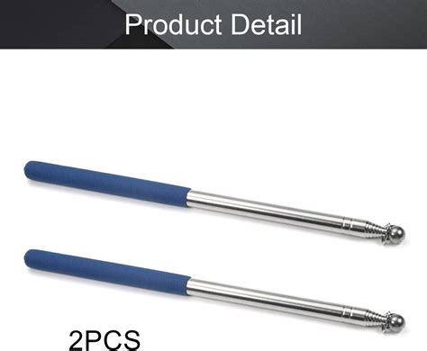 Othmro 2pcs Hollow Telescopic Teachers Pointer Teaching Pointer Stick
