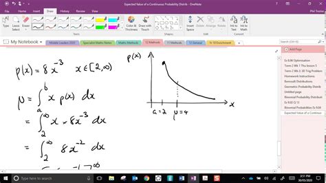 expected value continuous distribution youtube