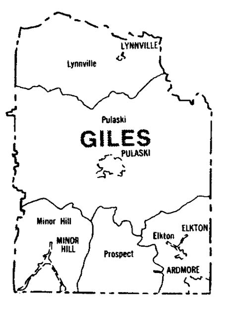 Giles County Tennessee 1820 1830 1840 185018801910 1920 S K