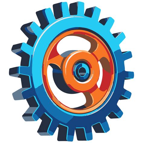 Cogwheel Gear Setting Symbol 25775200 Png