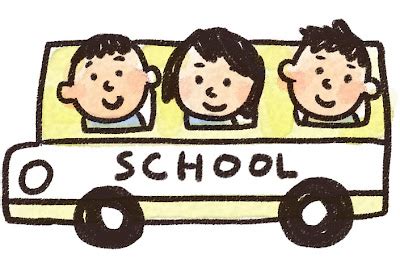 スクールバス通学バスのイラスト ゆるかわいい無料イラスト素材集