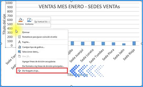 Como Cambiar La Escala De Un Gráfico En Excel