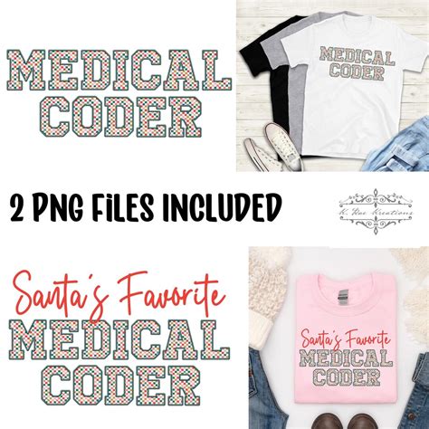 Medical Coder Pngs For Sublimation Santas Favorite Medical Coder Digital Download Medical