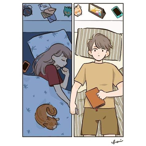 Ldr Wholesome Hermosa Pareja De Dibujos Animados Arte Lindo Pareja