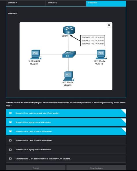 4 1 5 check your understanding inter vlan routing operation cisco