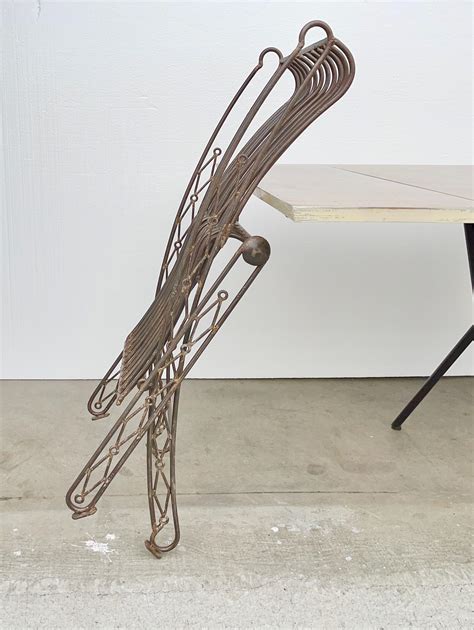 Seven French Fer Forge Folding Chairs For Sale At 1stdibs Fer Forge