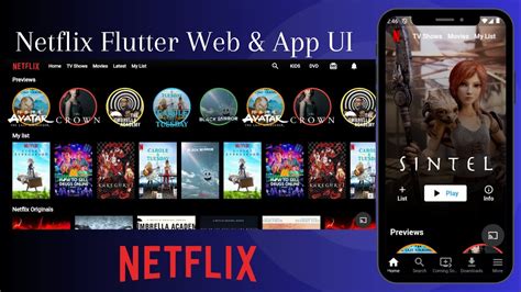 Creating A Netflix Inspired Responsive Ui Design In Flutter App And Web