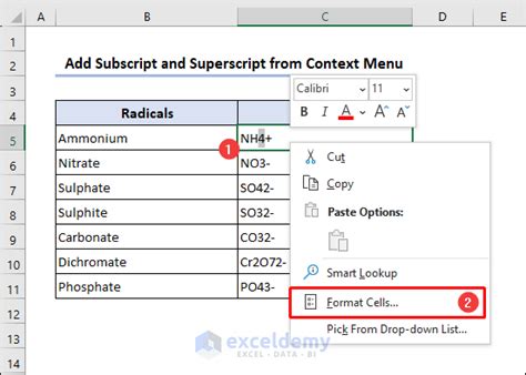 How To Use Subscript And Superscript In Excel A Complete Guide Exceldemy