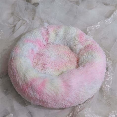 Badu Bg Меко легло за малка котка голямо куче подвижен диван къща кръгъл плюшен удобен