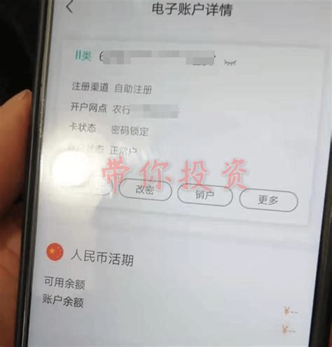 农业银行二类户充值转账失败提示获取账户余额异常错误代码AP99999 带你投资