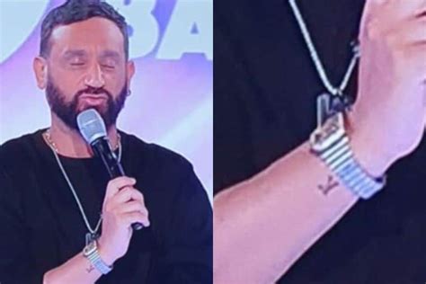 Cyril Hanouna Grillé Avec Un Tatouage En Forme De « K Sa