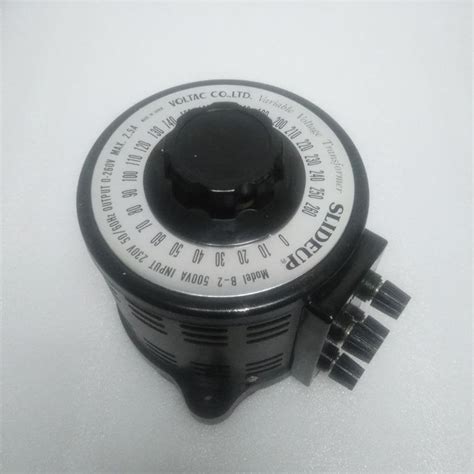 Variac Variable Voltage Transformer Voltac Slideup B 2 SB 5 SB 10 Computers Tech Office