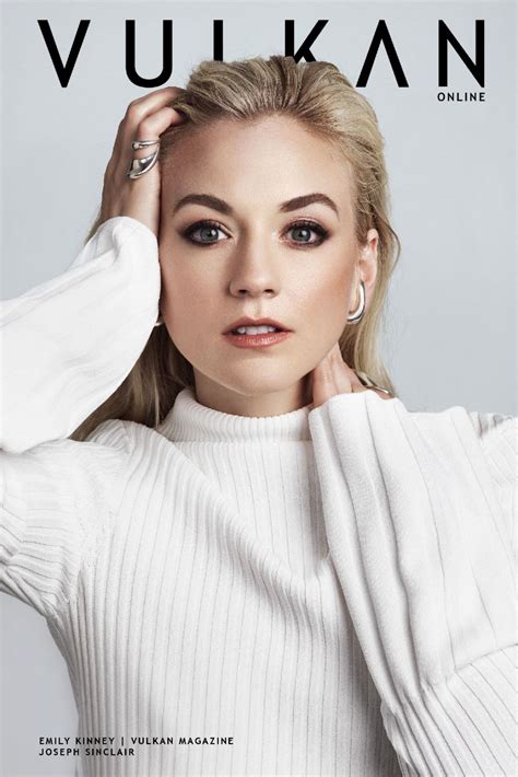 Emily Kinney Photoshoot For Vulkan Magazine October 2017 • Celebmafia