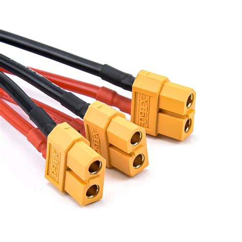 Xt Parallel Battery Connector Male Female Cable For Rc Battery Motor