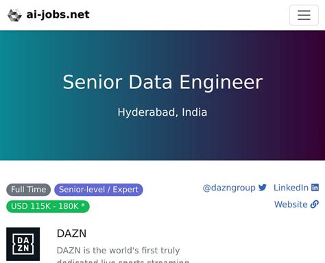 Hiring Senior Data Engineer In Hyderabad India Raimljobs