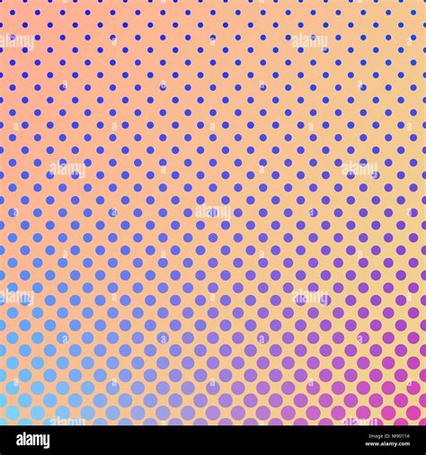 Halftone Circle Pattern Background Gradient Vector Graphic From Dots In Varying Sizes Stock