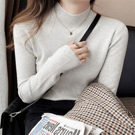 프라우드엠 당일인기고퀄8컬러 반목 니트 반목폴라 목티 8컬러 폴라티 터틀넥 가을 겨울 봄 여성 블랙 화이트 스카이 옐로우 브라운 베이지 그레이