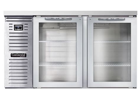 Bb59snssgd 59 Commercial Shallow Depth Back Bar Display Cooler