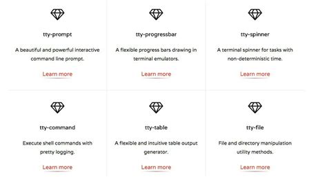 The Ruby Terminal Apps Toolkit プログレスバーやスピナー等ターミナルアプリを作成する際に便利なruby用gem詰め合わせキット ソフトアンテナ