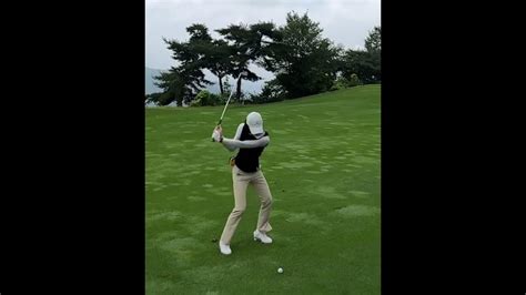 [klpga 문서율] 왼발 오르막 다운스윙 반복 영상 Golf 골프 Golfswing 골프스윙 문서율 레슨 레슨문의 Klpga 여자프로 프로